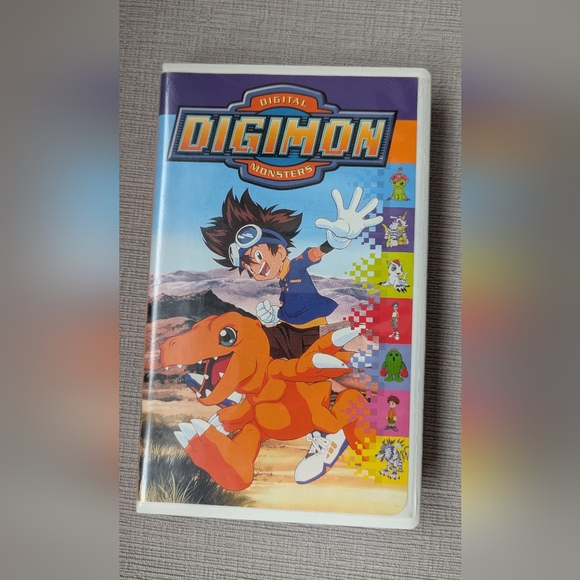 Other | Digimon Digital Monsters Vhs Tape | Poshmark